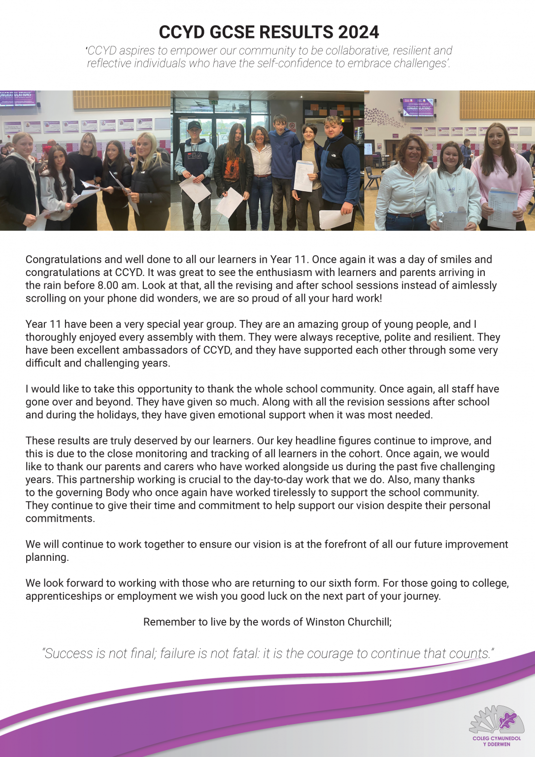 GCSE RESULTS DAY 2024