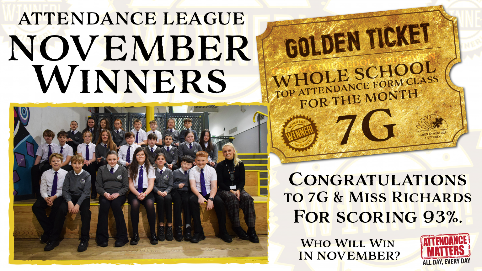Golden Ticket Winners 7G